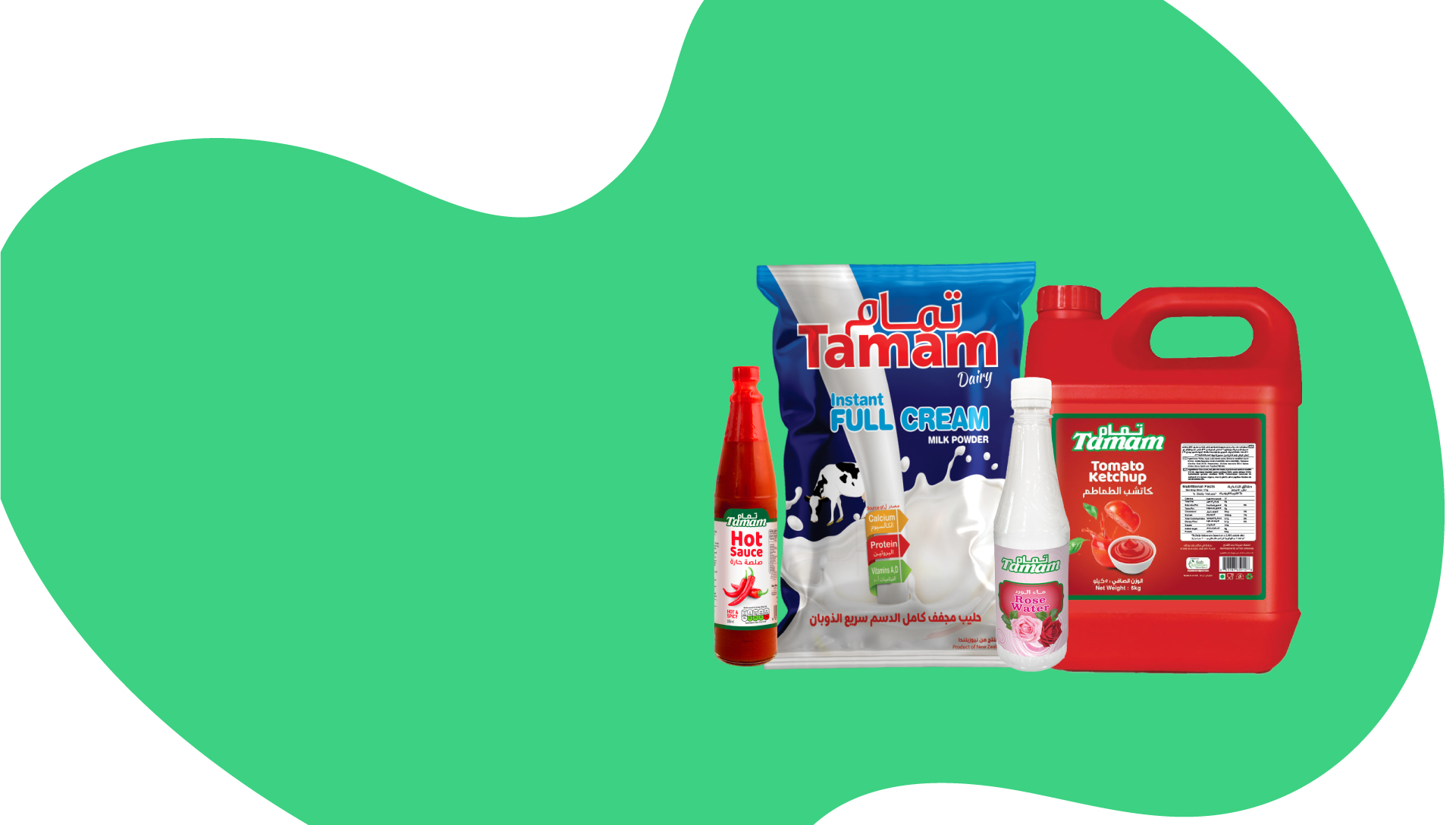 Tamam – Largest Food-Beverage Company